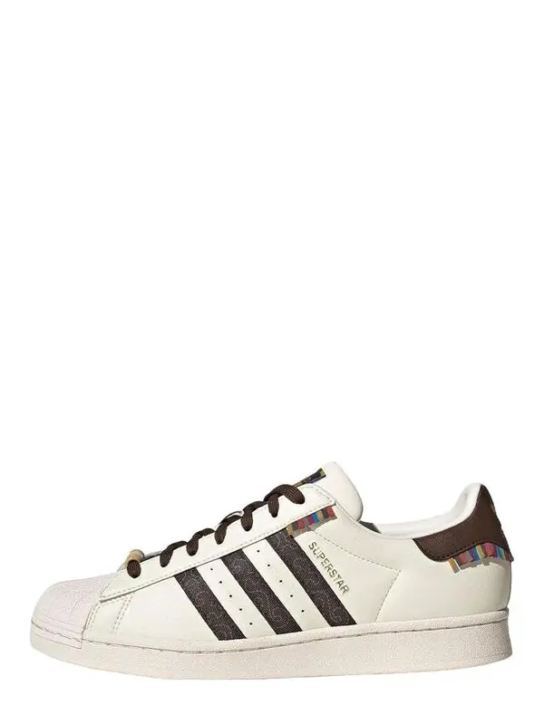 Adidas Originals Superstar Sneakers - Creamwhite/brown