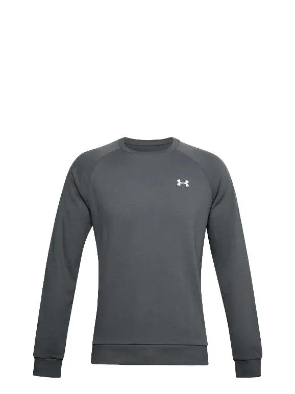 Under Armour Rival Cotton Crewneck Sweatshirt - Grey
