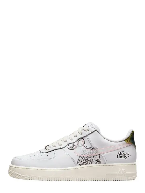 Nike Force 1 Low "the Great Unity" Sneakers - White/black