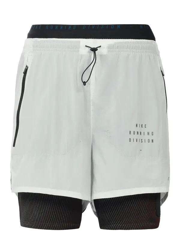 Nike Run Division 3-in-1 Running Shorts - Whitegold