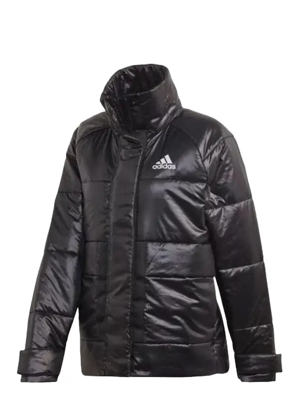 Adidas Padded Stand Collar Jacket - Black