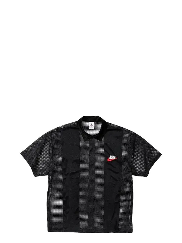 Supreme X Nike Mesh S/s Shirt - Black