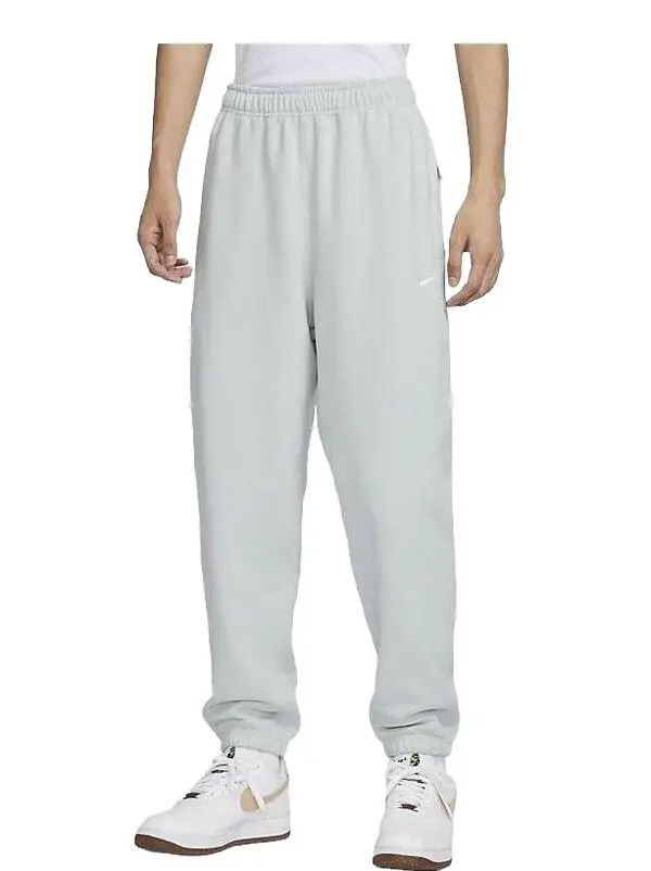 Nike Solo Swoosh Sweatpants - Grey
