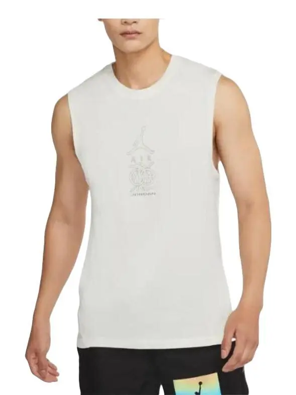 JORDAN Dongdan Logo Printing Sleeveless Training Vest - Default Color