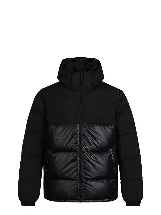 Adidas Originals Padded Hooded Down Jacket - Black