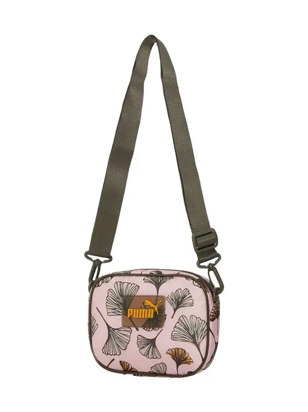 PUMA Core Pop Cross Body Bag - Pink/green