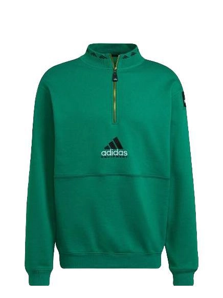 Adidas Equipment Series Half Zipper Pullover - Green