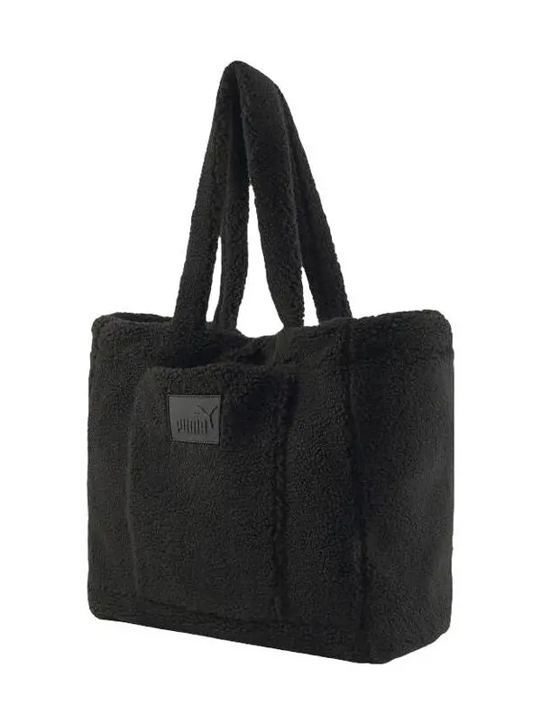 PUMA Sherpa Tote Bag - Black