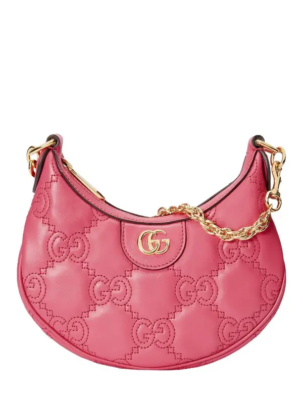 Gucci Gg Matelasse Mini Bag - Pink