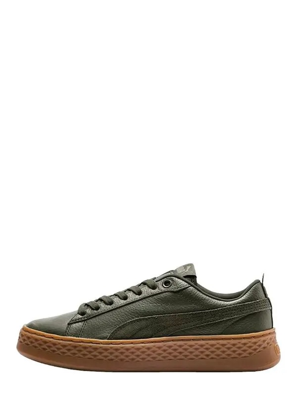 PUMA Smash Platform Softfoam Low Top Sneakers - Green