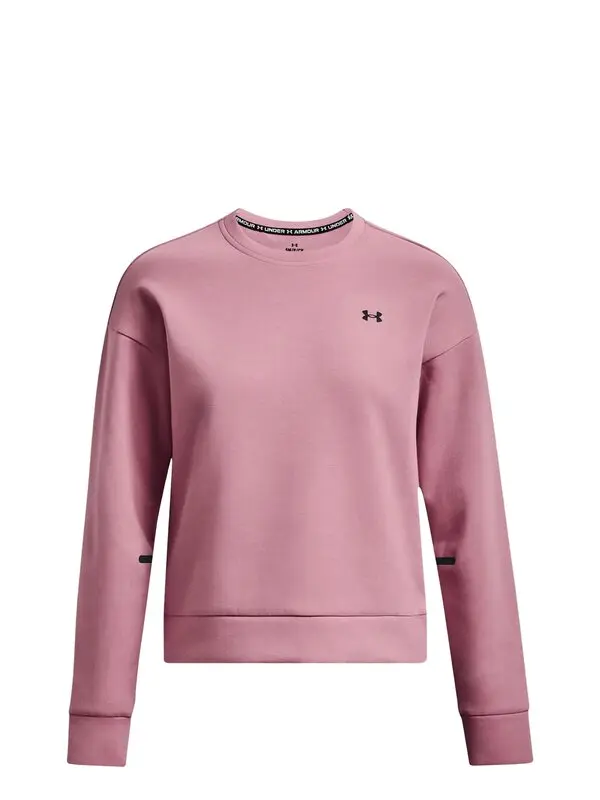 Under Armour Unstoppable Fleece Crew Neck - Pink
