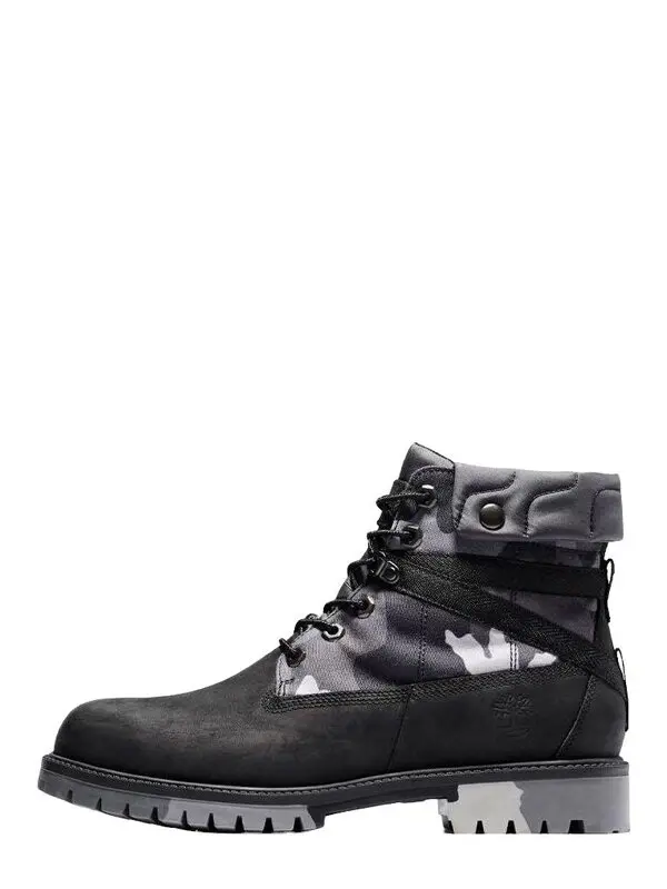 Timberland Heritage Ek+ 6 Inch Waterproof Wide-fit Boot - Grey/black