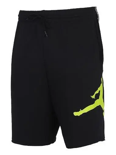 JORDAN Air Jumpman Sports Knit Shorts - Black