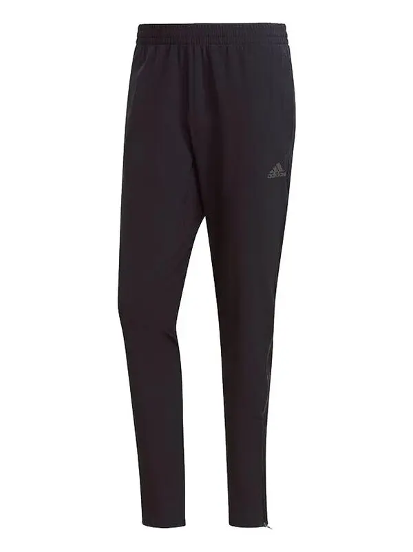 Adidas Astro Pant Logo Casual Sports Running Breathable Pants - Black