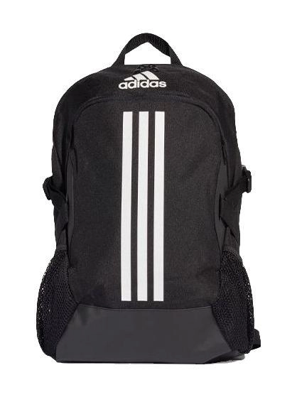 Adidas Logo Backpack With Three Stripes - Black