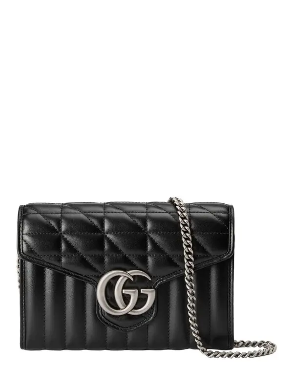 Gucci Gg Marmont Mini Bag - Black