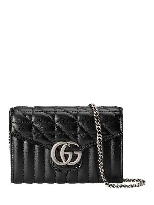 Gucci Gg Marmont Mini Bag - Black