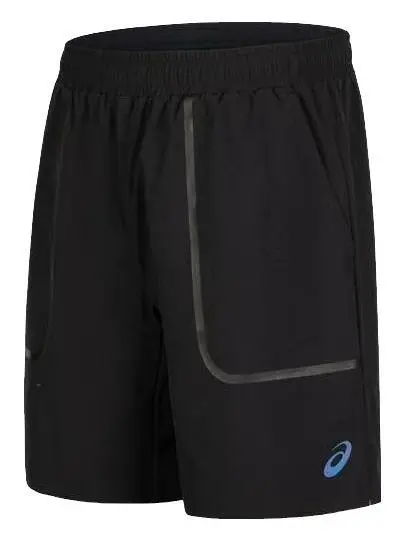 Asics 7-inch Running Shorts With Logo Detailing - Black
