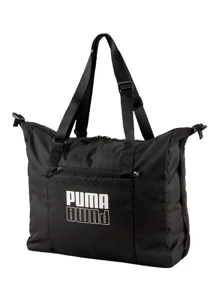 PUMA Core Base Duffle Bag - Black/white