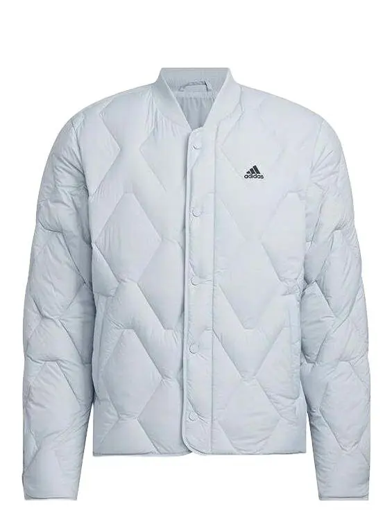 Adidas Regular Varsity Down Jacket - White