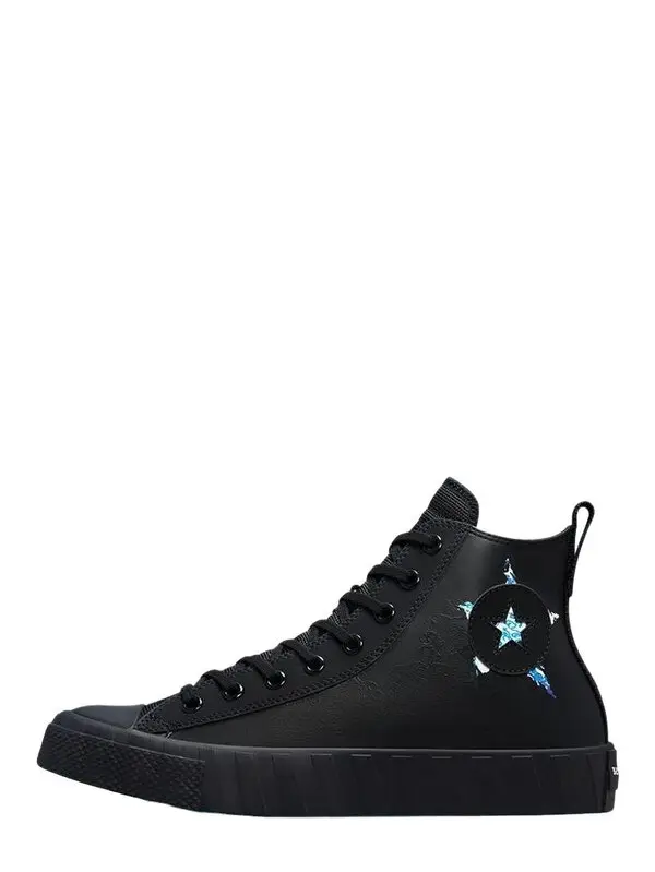 CONVERSE Unt1tl3d High Top "chase The Drip" Sneakers - Black