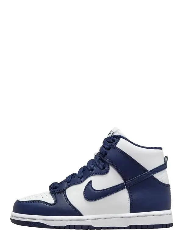 Nike Dunk High "midnight Navy - Blue/white