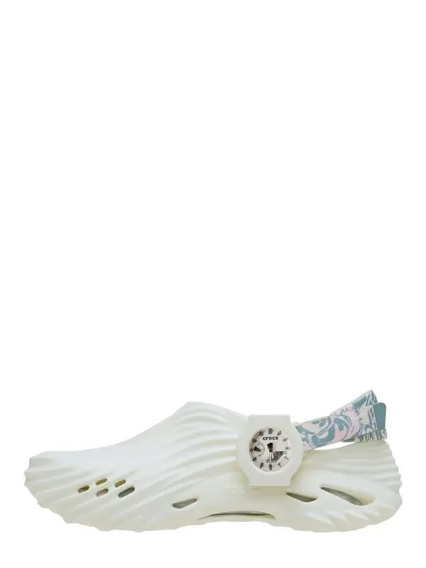 CROCS X G-shock Echo Wave Clogs - Beige/green/pink