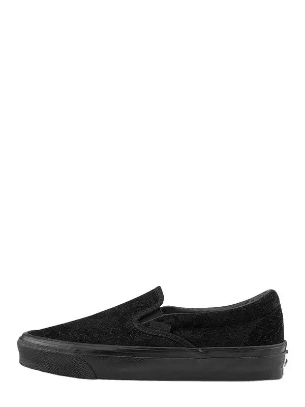 VANS Og Classic Slip-on Lx Velvet Embroidery Leopard - Black