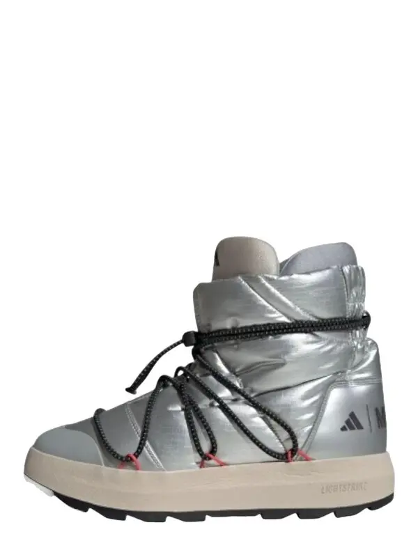 Adidas X Moon Boot Ace Mid - Matte Silver/core Black/matte Silver