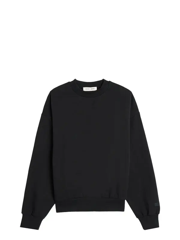 Fear Of God Classic Fit Fleece Crewneck - Black