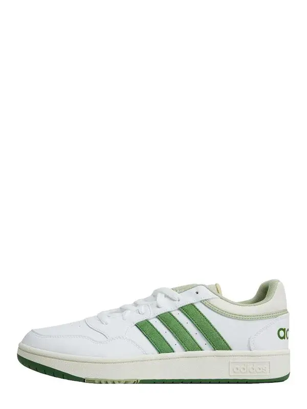 Adidas Hoops 3.0 Sneakers - White/green
