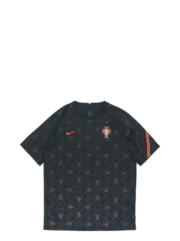 Nike Portugal National Team Short Sleeve Jersey - Black/red