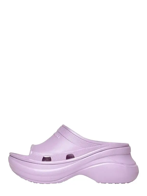 Balenciaga X Crocs Pool Slides - Light Purple