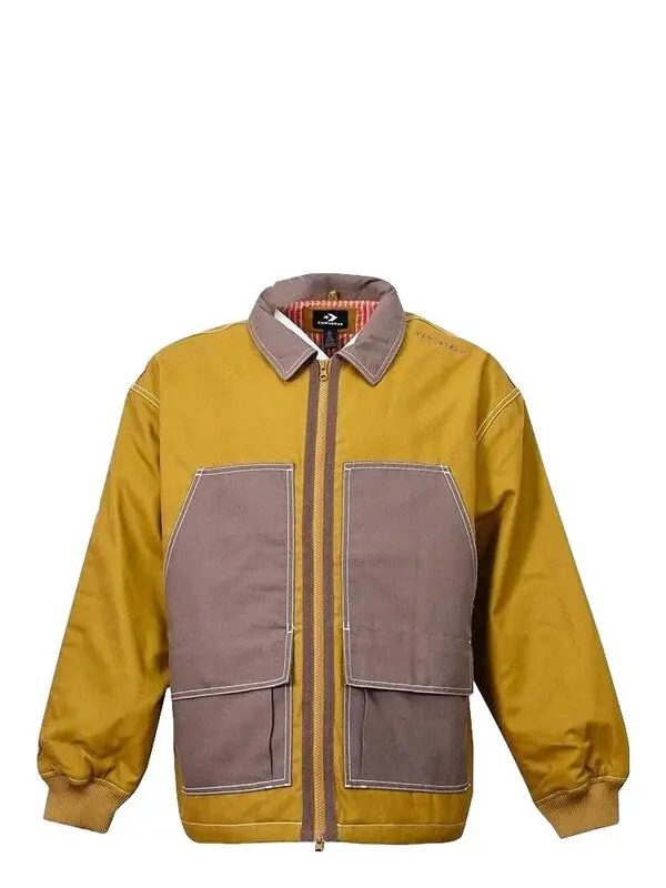 CONVERSE Utility Canvas Shirt Jacket - Wheat