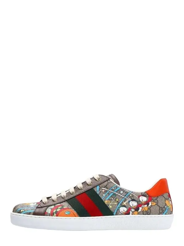 Gucci Disney X Donald Duck Ace Sneakers - Tan