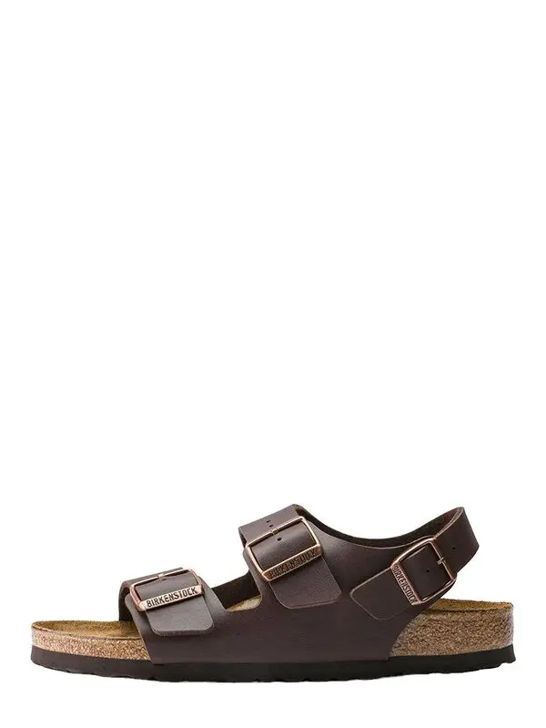 BIRKENSTOCK Milano Birko-flor Sandals - Brown