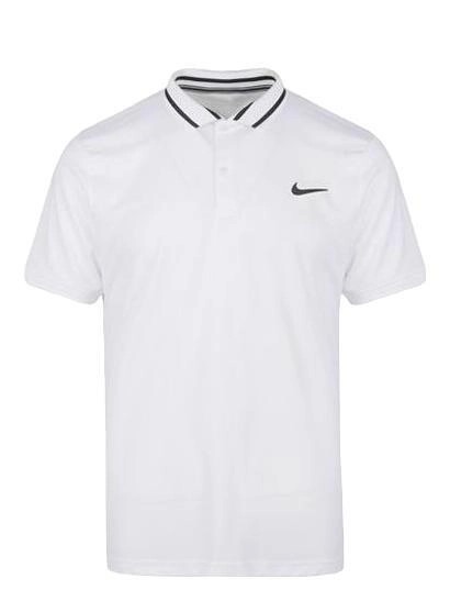 Nike As Nkct Dry Polo Pique - White