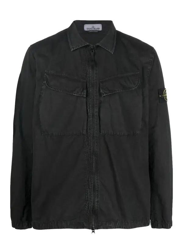 Stone Island Overshirt - Black