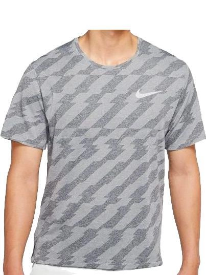 Nike Dri-fit Miler Future Fast Running Shirt - Grey