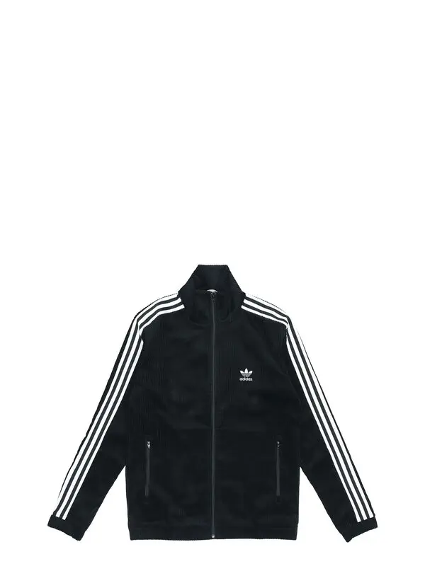 Adidas Originals Corduroy Zipper Track Jacket - Black