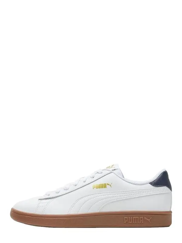 PUMA Smash V2 Sneakers - White/peacoat/gold