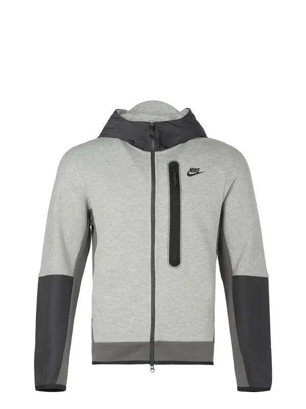 Nike Tech Fleece Zip-up Hoodie - Gray