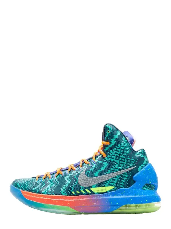 Nike Kd 5 Premium "what The Kd" High Top Sneakers - Multi-color