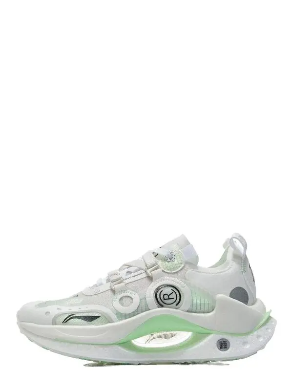 LI-NING Shadow Crc Low Top Sneakers - White/grey/green