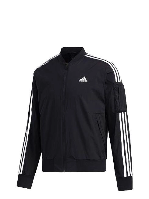Adidas 3-stripes Bomber Jacket - Black