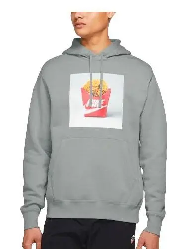 Nike Graphic Print Hoodie - Multi-color