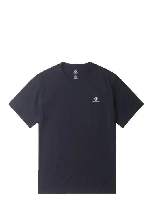 CONVERSE Go-to Embroidered Star Chevron Standard-fit T-shirt Asia Sizing - Black