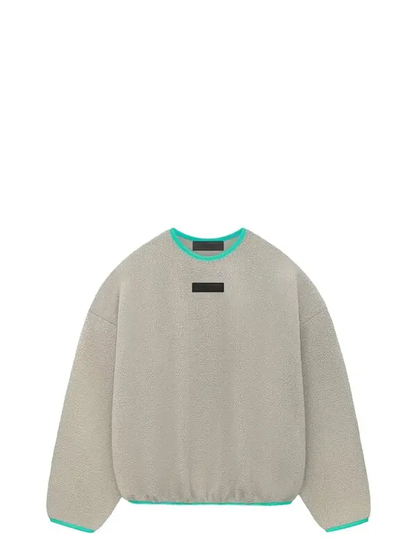 Fear Of God Ss24 Polar Fleece Crewneck - Grey