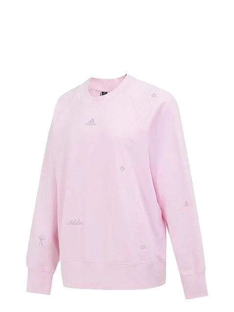 Adidas Bluv Q1 Crew Neck Sweater - Pink
