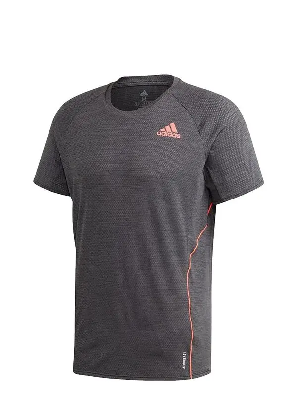 Adidas Runner Short Sleeve Training Tee - Grey